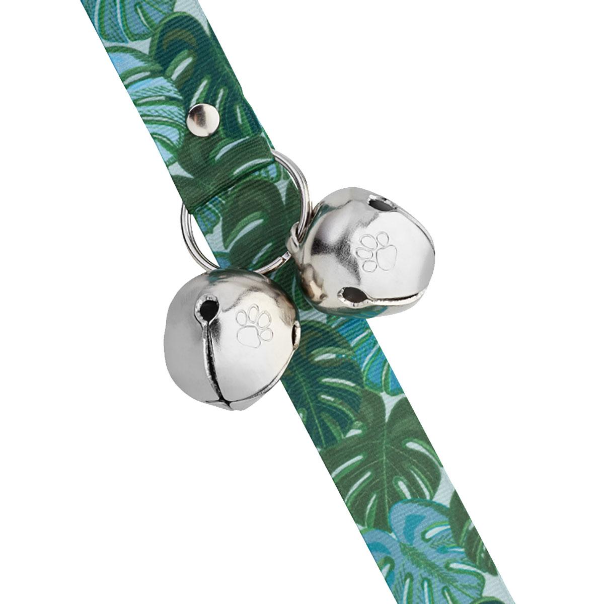 Poochie Bells: Monstera Pattern House Break Training Bells - Poochie ...